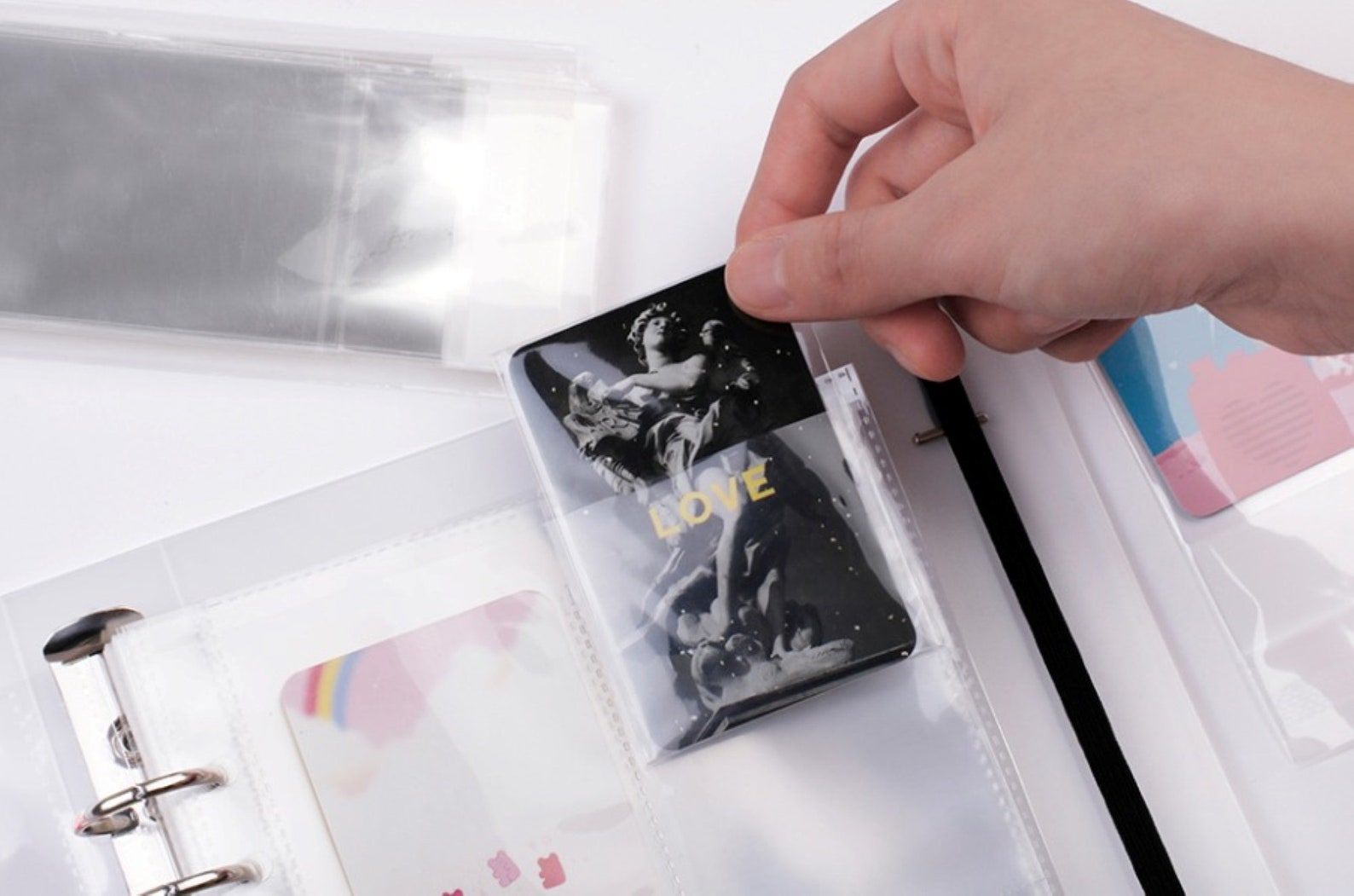 Photocard A5 Inserts 6 Ring Deco Binder Refill - Etsy