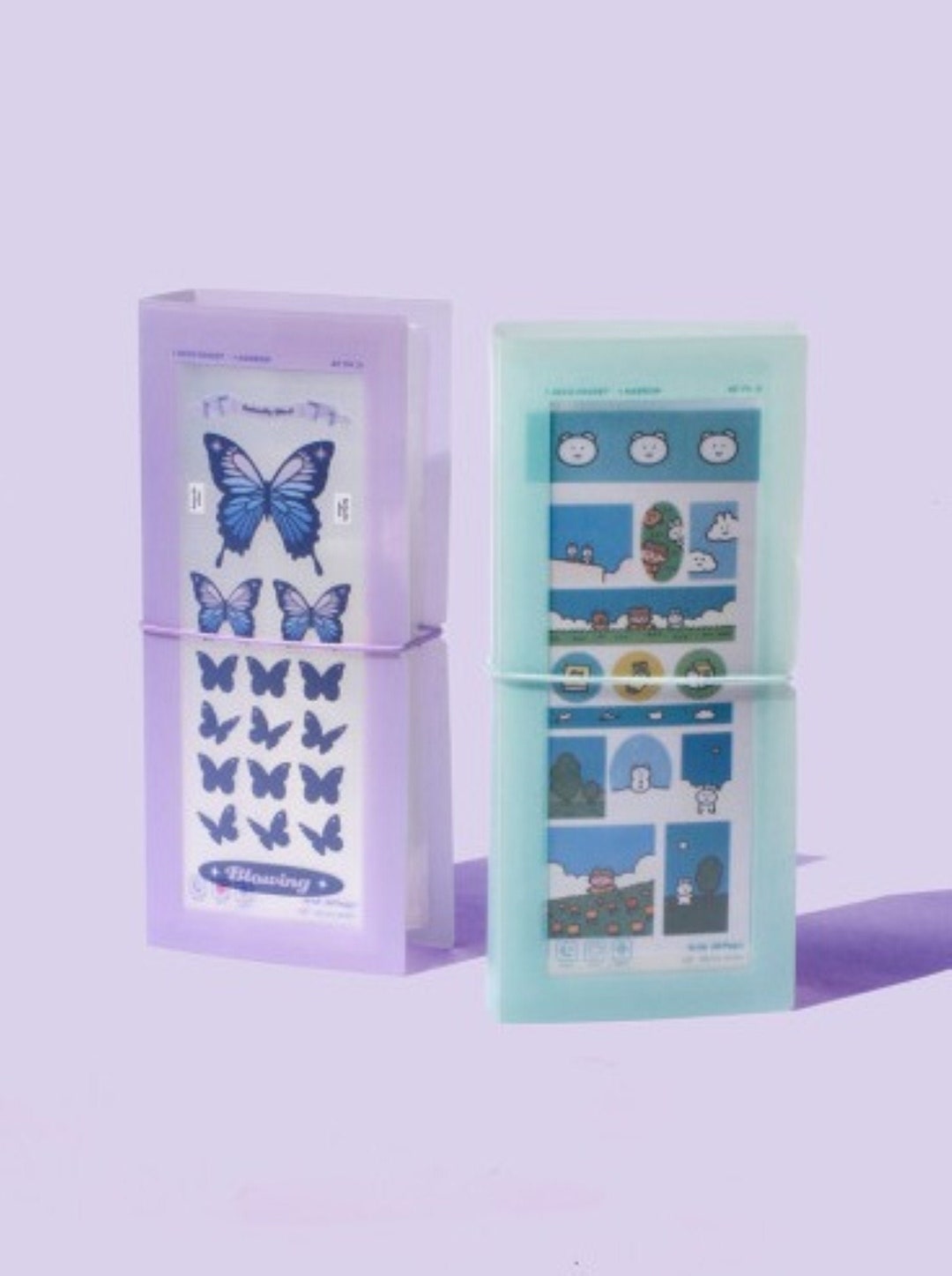 Deco Sticker Storage File Book Comfort Sticker Album 2 Colors Scrapbook ...