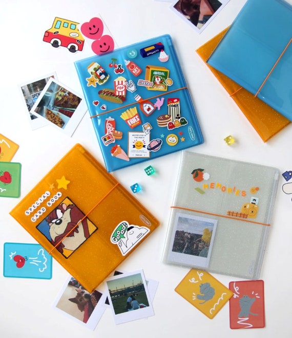 Game Card Book Sticker Storage. Polaroid Photo Book Comfort - Etsy