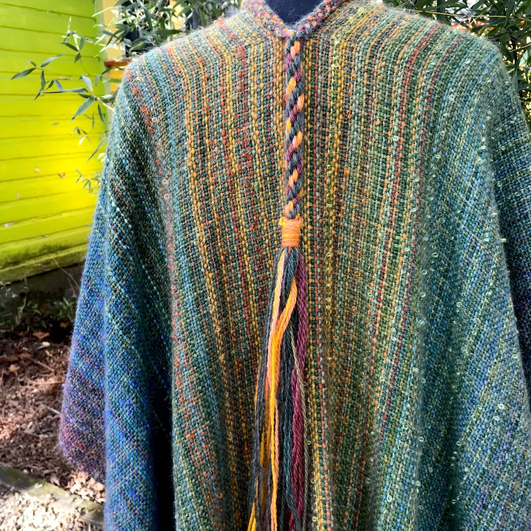 Classic Hand-woven Mohair Ruana - Etsy