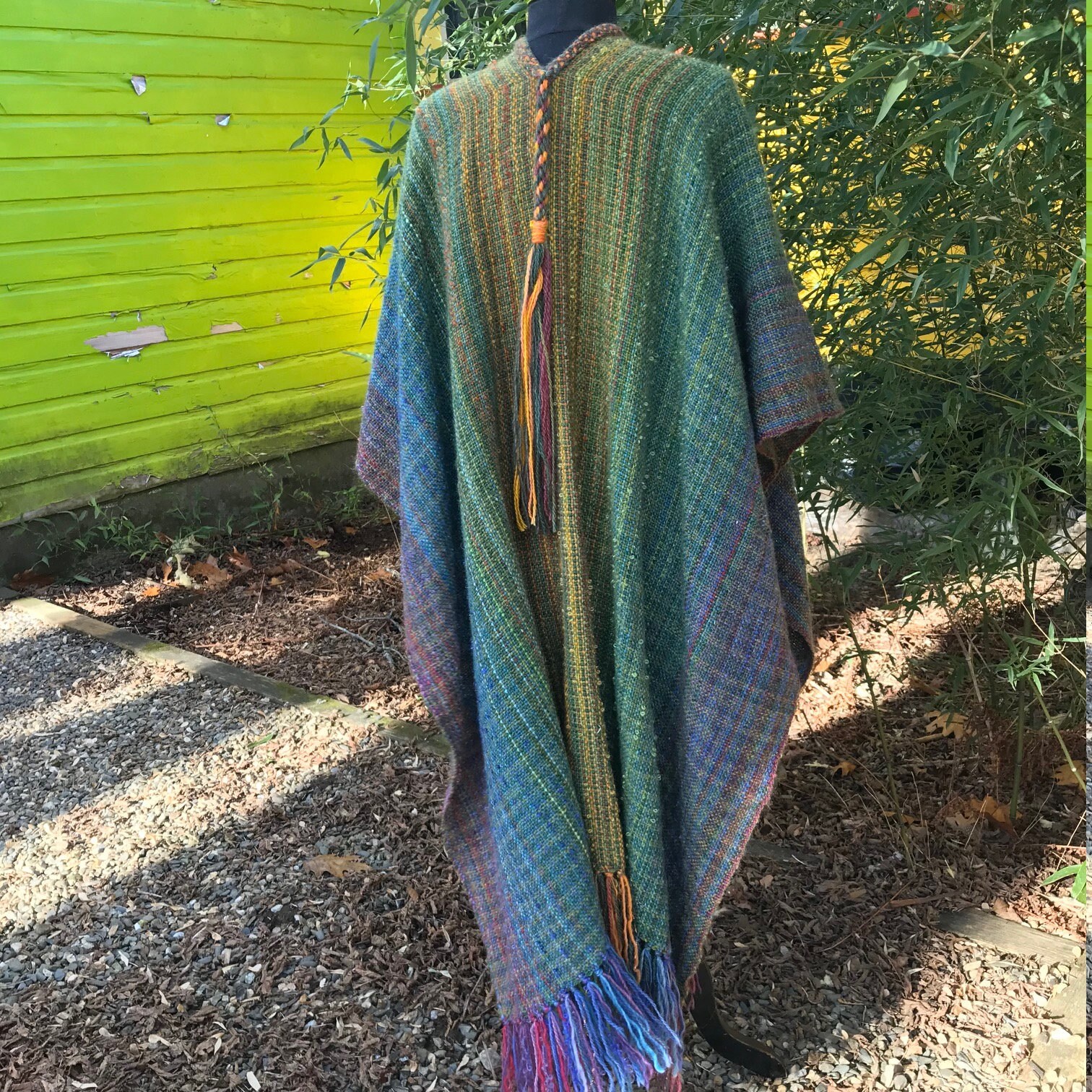 Classic Hand-woven Mohair Ruana - Etsy