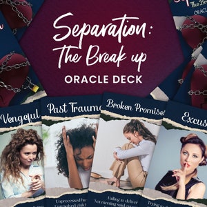 SEPARATION the Break up Oracle Deck Electronic Printable Only - Etsy
