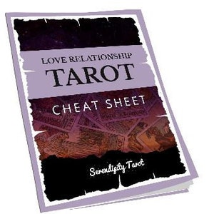 Love Relationship Tarot Cheat Sheet - Etsy