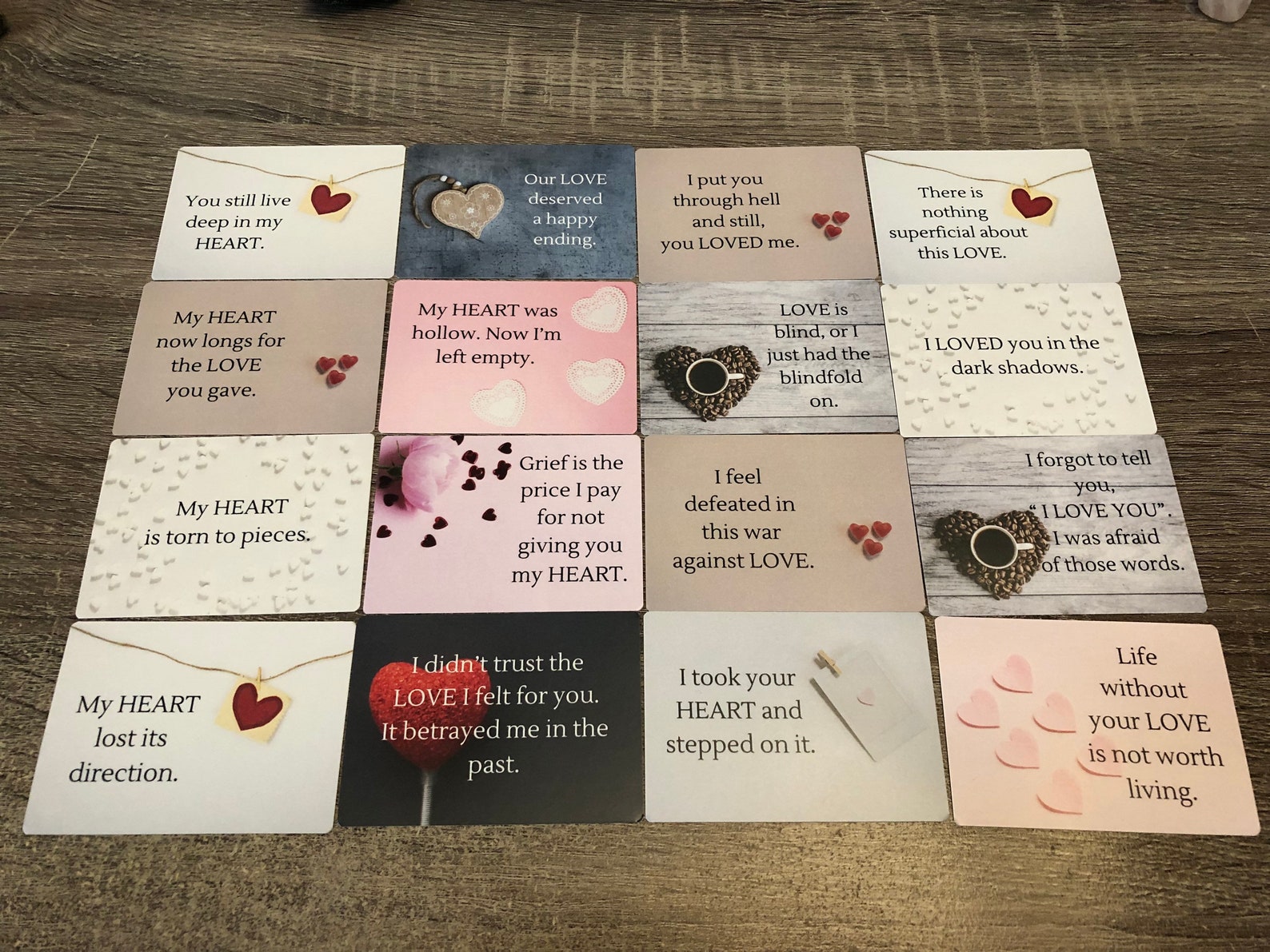 Hearts of Love Oracle Deck - Etsy Canada