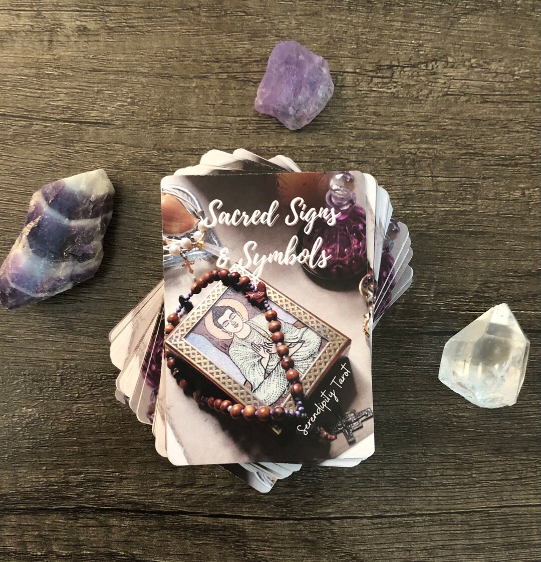 Sacred Signs & Symbols Oracle Card Deck - Etsy
