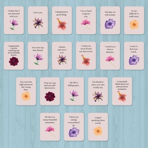 SOULMATES Secret Love Messages - Oracle Cards - Etsy