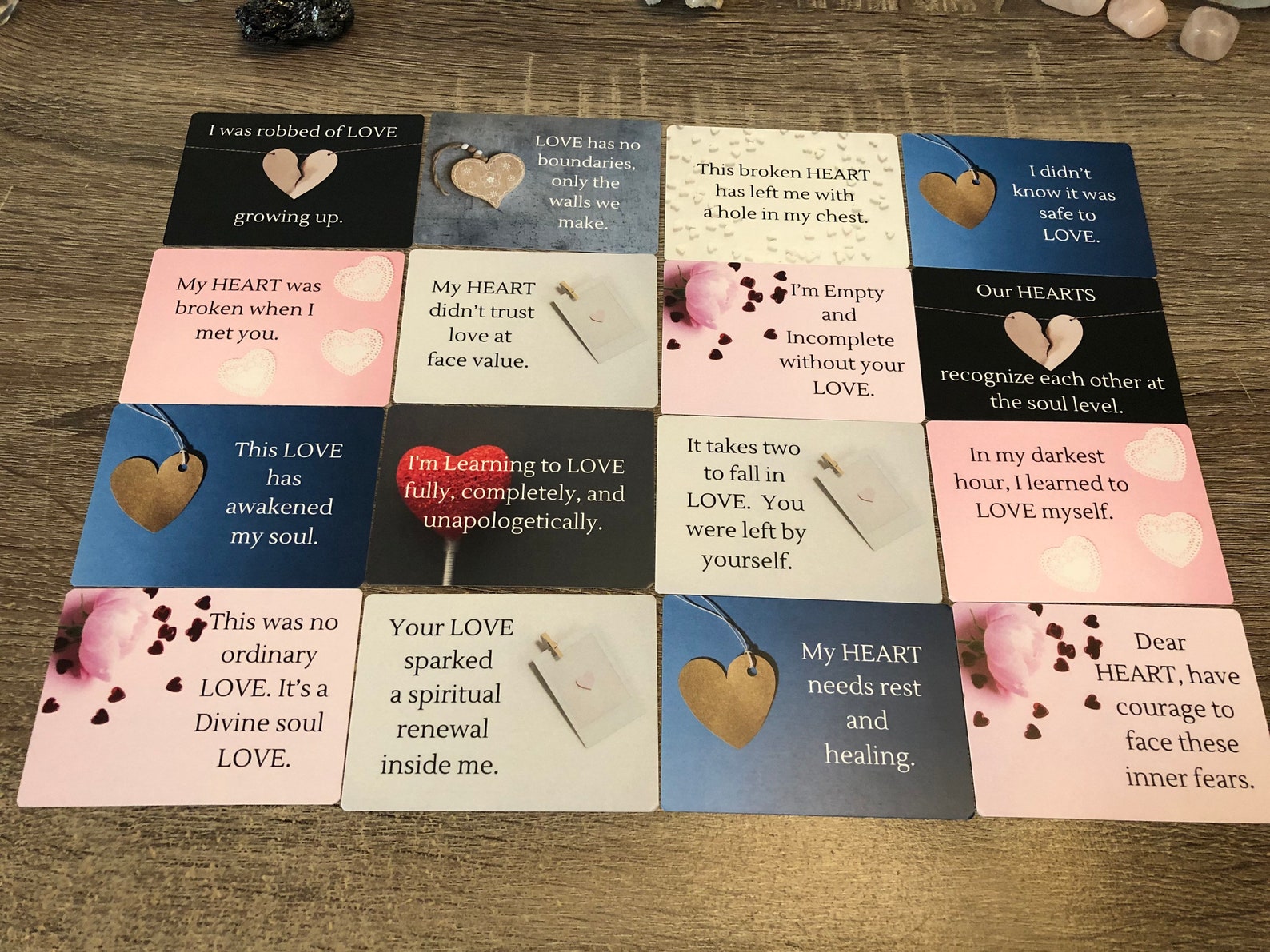 Hearts of Love Oracle Deck - Etsy Canada