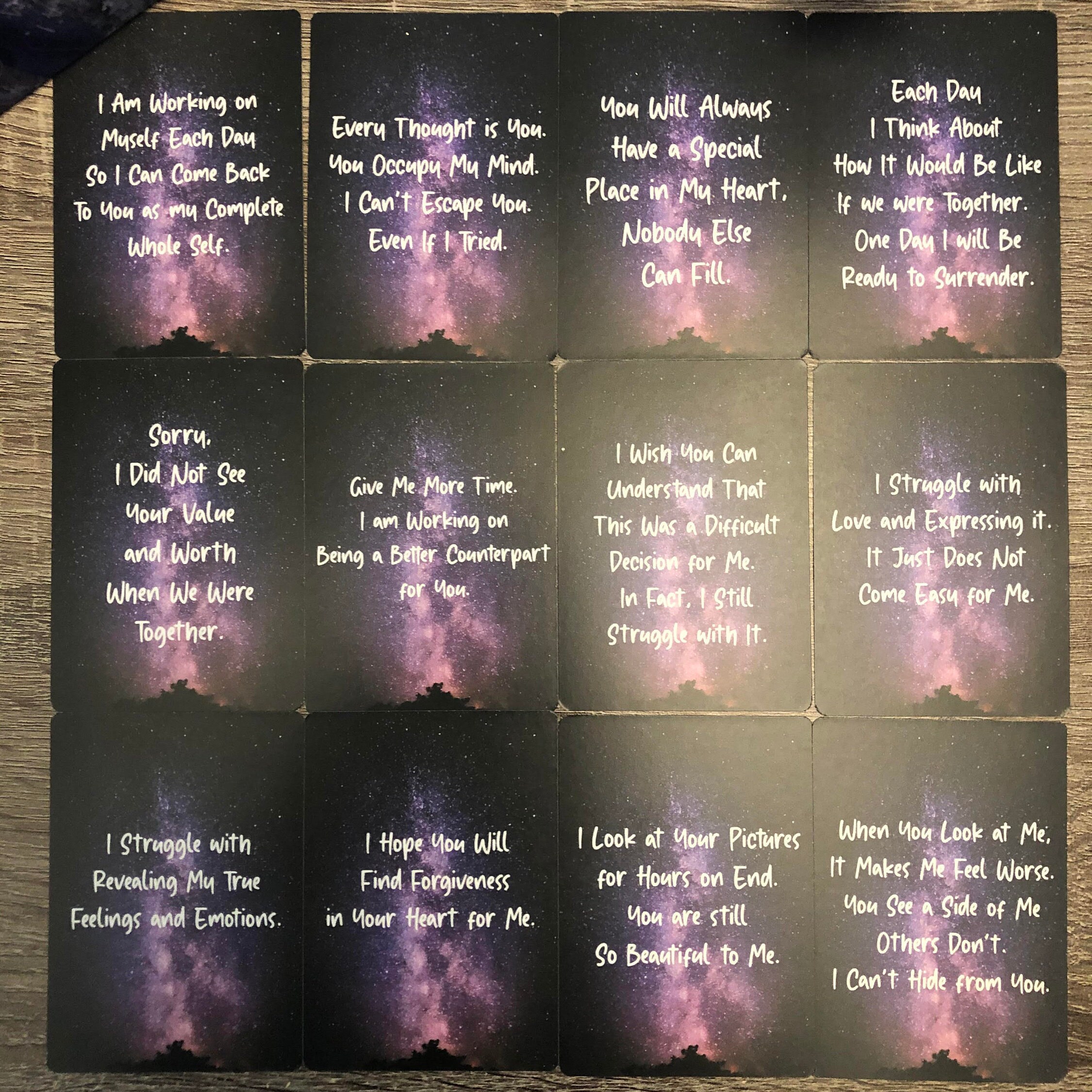 SOULMATES Unspoken Love Messages Oracle Card Deck | Etsy