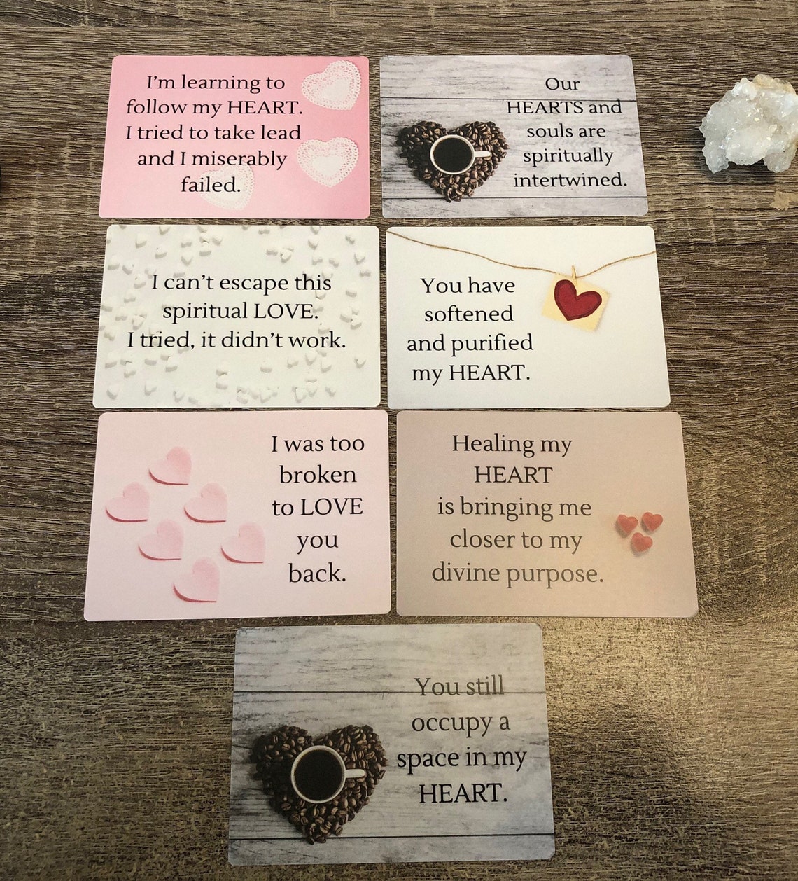 Hearts of Love Oracle Deck - Etsy Canada