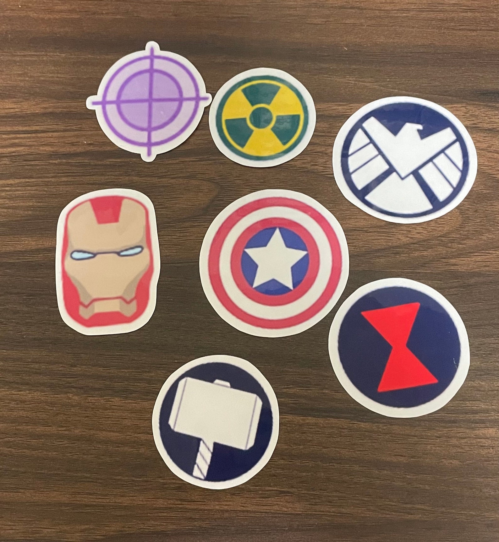 Marvel Stickers / Marvel Avenger Stickers / Marvel Character - Etsy