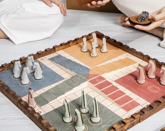 Parcheesi Board Game - Etsy