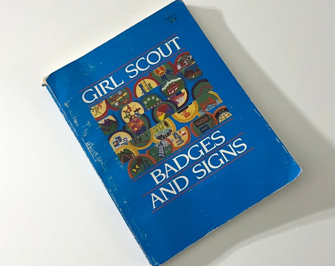Girl Scout Badges and Signs Book - Etsy