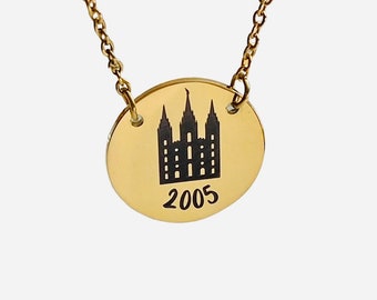 Lds Temple Necklace - Etsy