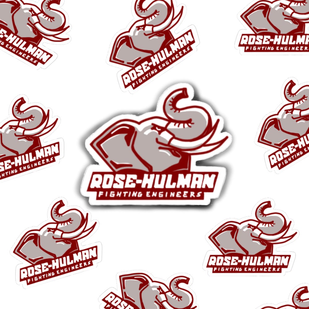 Rose-hulman Institute of Technology Logo Sticker | Made With Waterproof ...