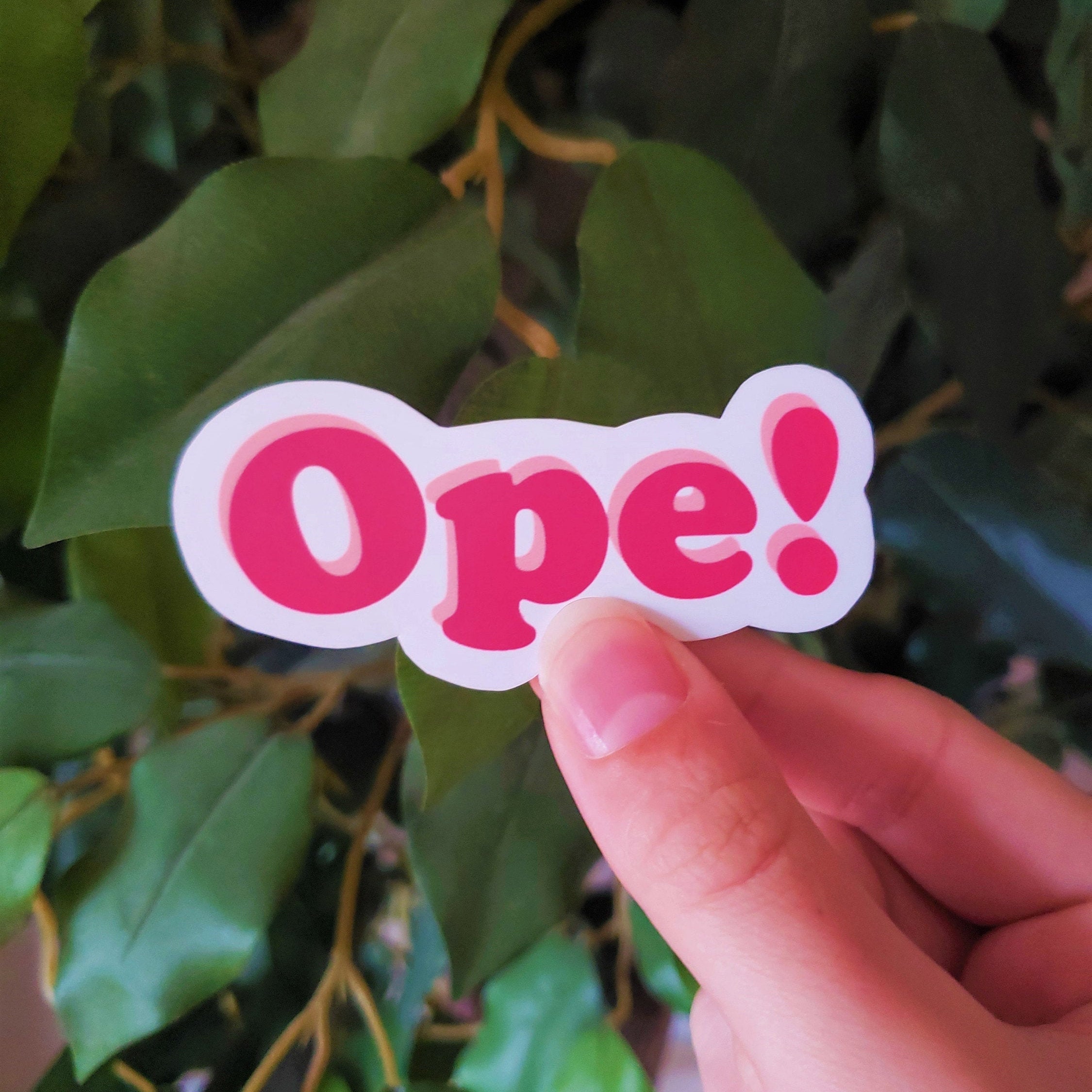 Ope Midwest Sticker Made With Waterproof Vinyl for Water - Etsy