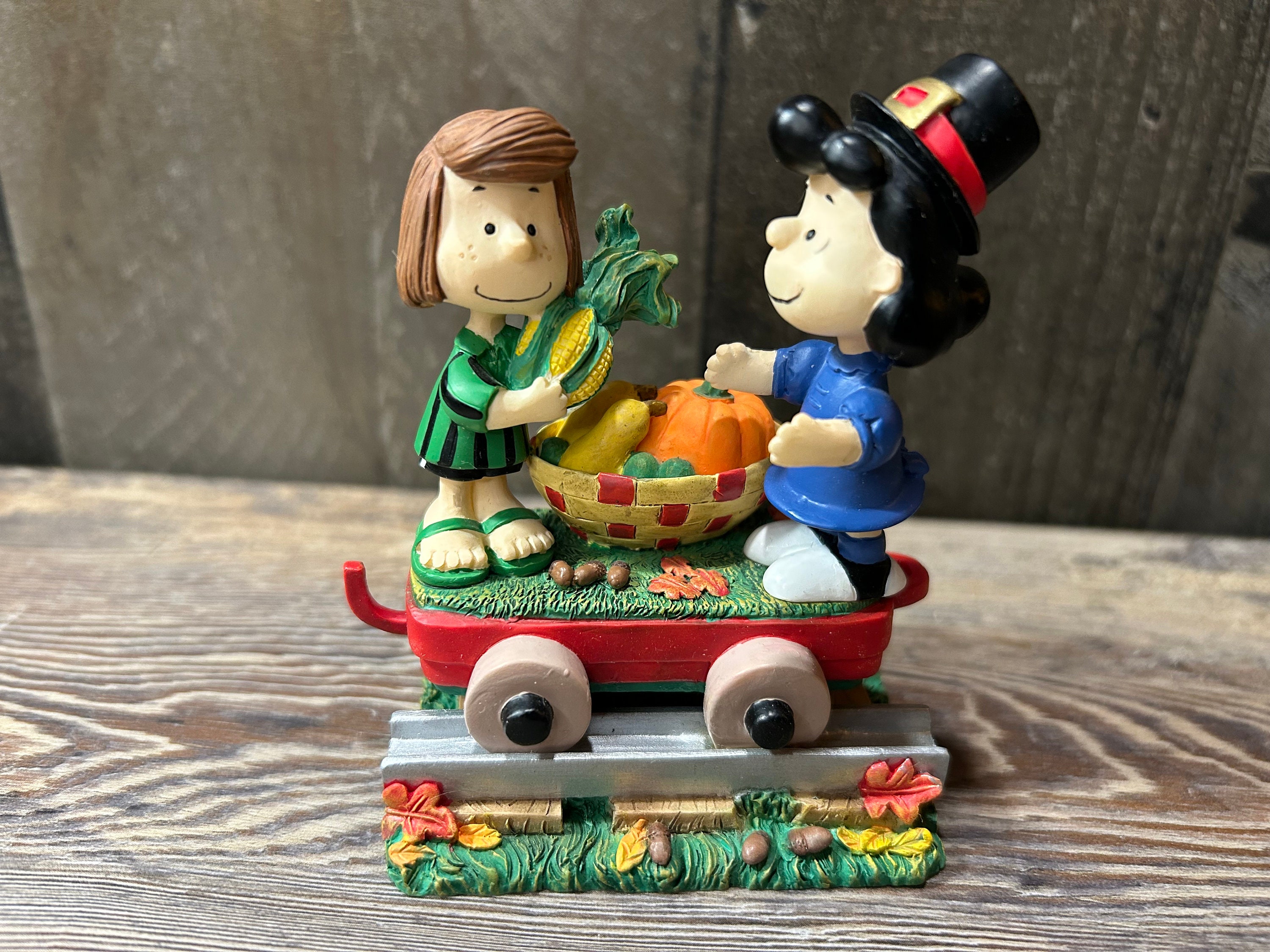 Danbury Mint peanuts the Thanksgiving Special Train - Etsy UK