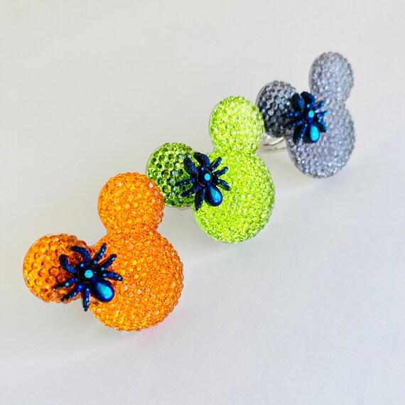 Spooky Mickey Mouse Inspired Halloween Spider Statement - Etsy