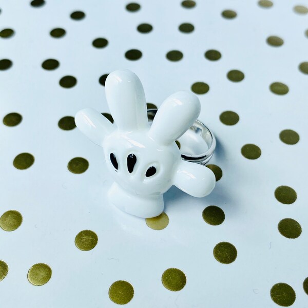 Mickey Mouse Ring - Etsy