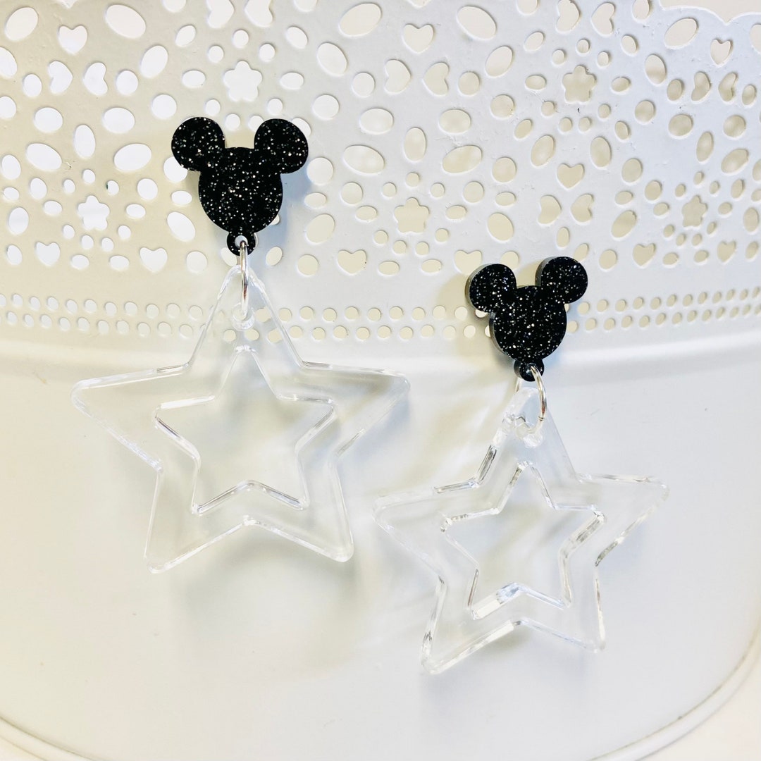 Baby Youre a STAR Mickey Mouse Inspired Clear Acrylic Star Statement ...