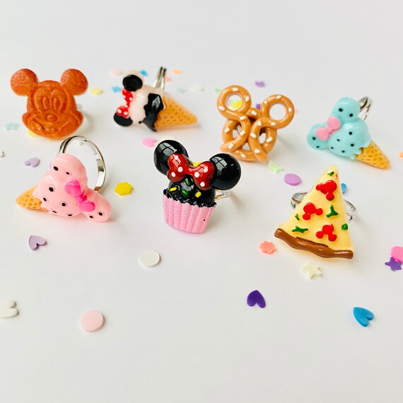 Disney Inspired Snacks Collection Rings. Mickey Inspired - Etsy