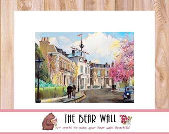 Cherry Tree Lane Art | Etsy