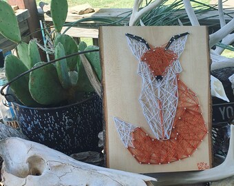 Fox String Art | Etsy