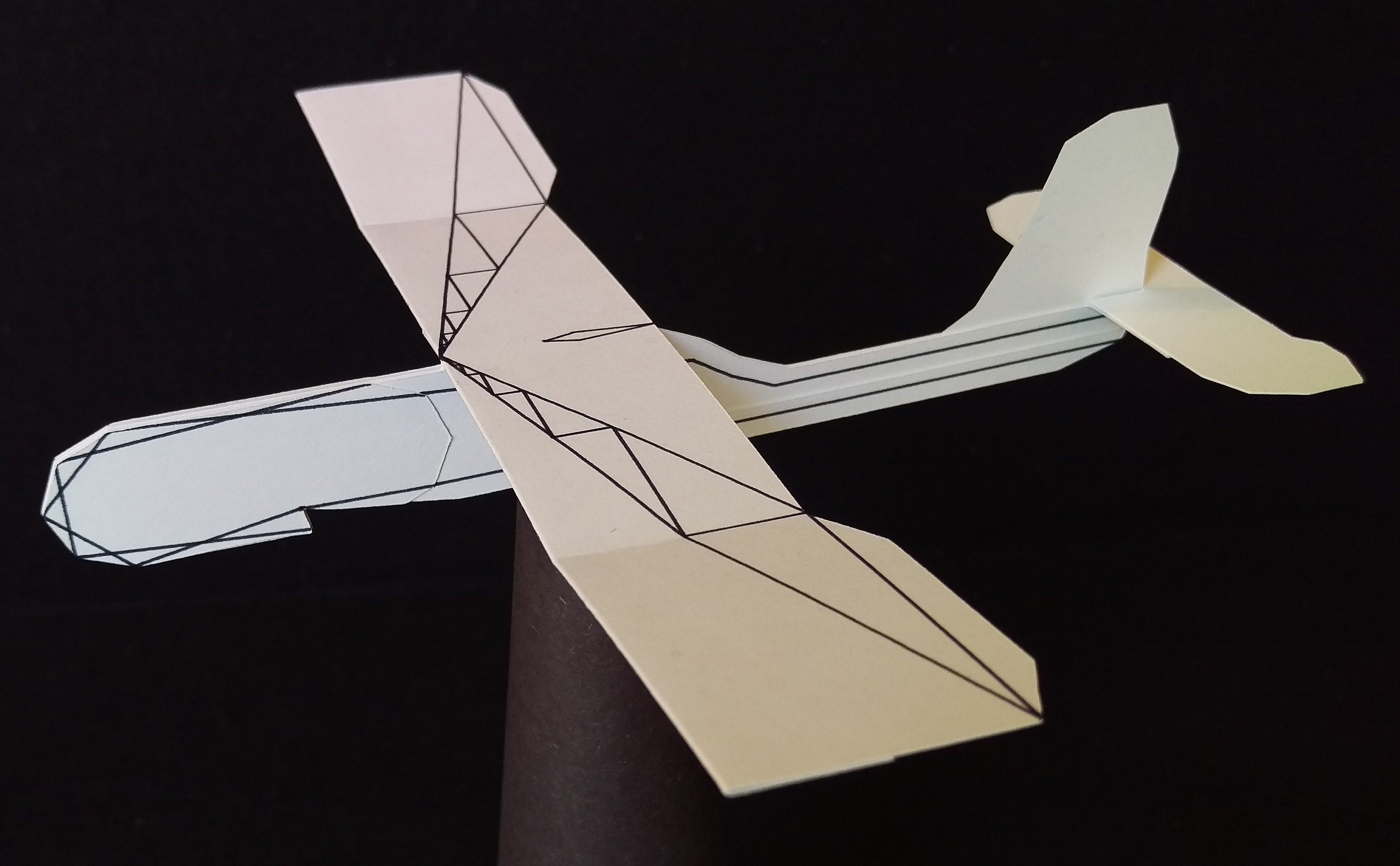 Star Streak Flying Paper Airplane Plans - Etsy