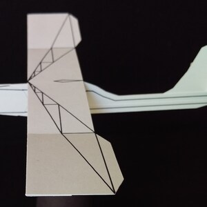 Star Streak! Flying Paper Airplane Plans - Etsy