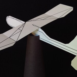 Star Streak! Flying Paper Airplane Plans - Etsy
