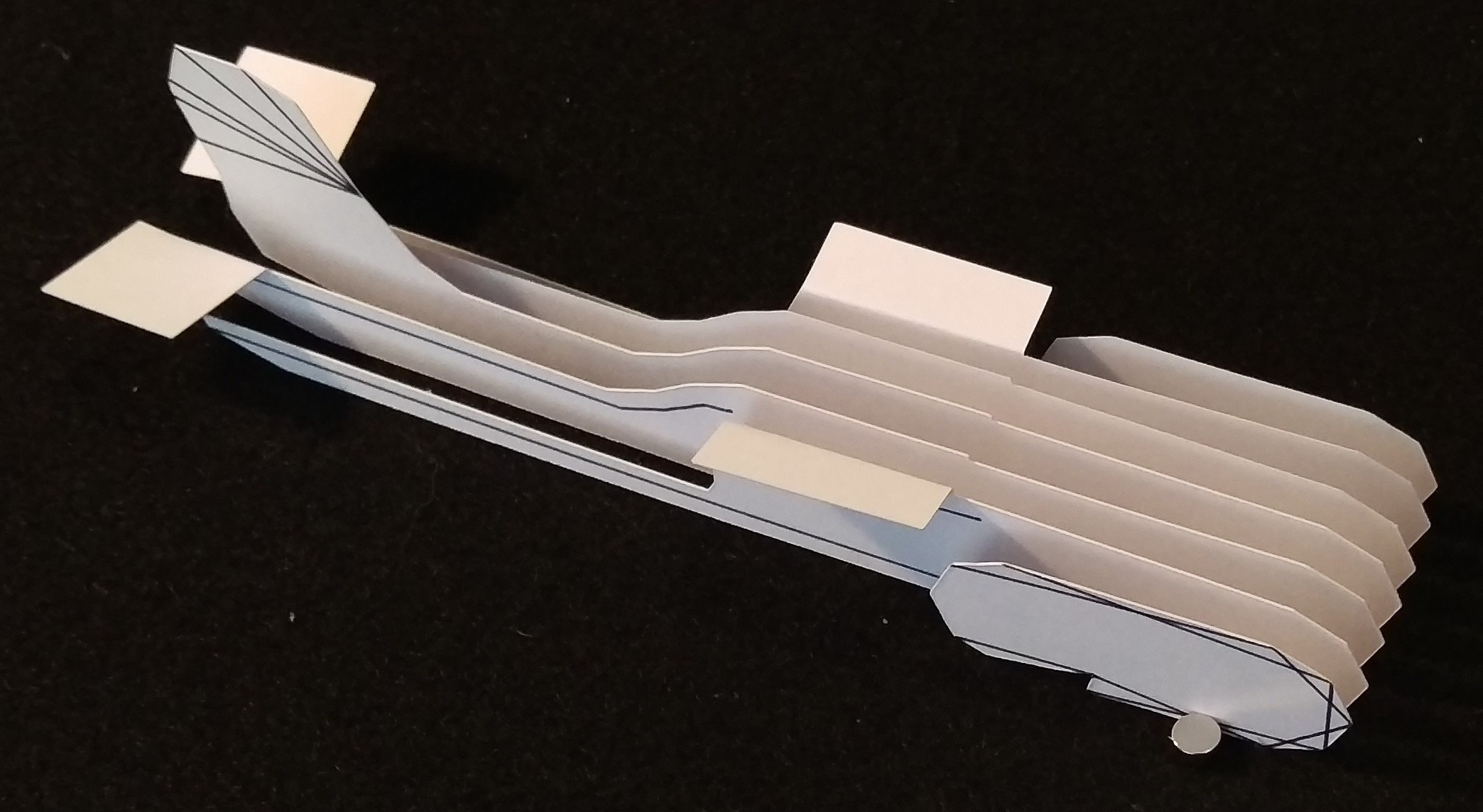 Star Streak Flying Paper Airplane Plans - Etsy