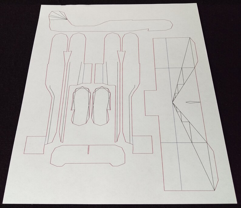Star Streak! Flying Paper Airplane Plans - Etsy