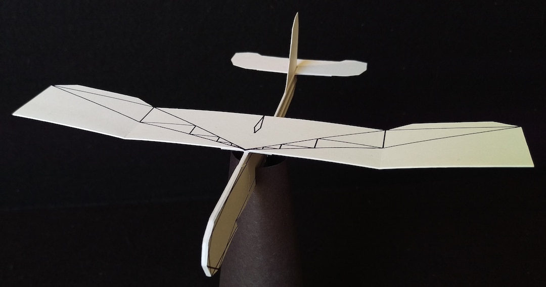 Star Streak! Flying Paper Airplane Plans - Etsy