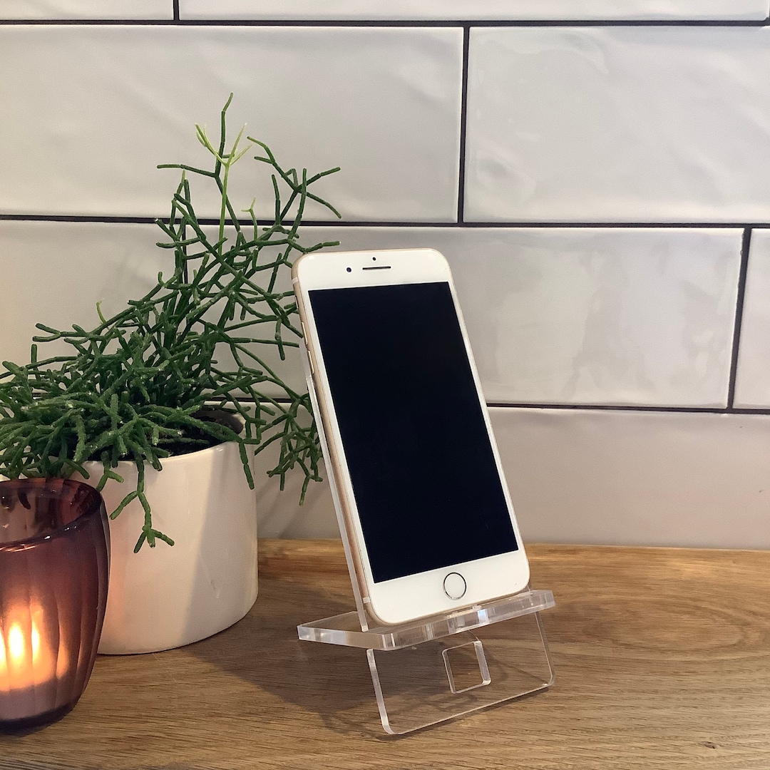 Acrylic Phone Stand Sleek, Modern Design Christmas Gifting Made in ...