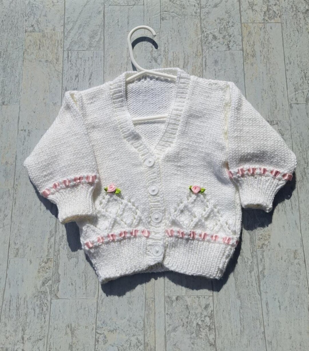 Lacey Baby Sweater - Etsy