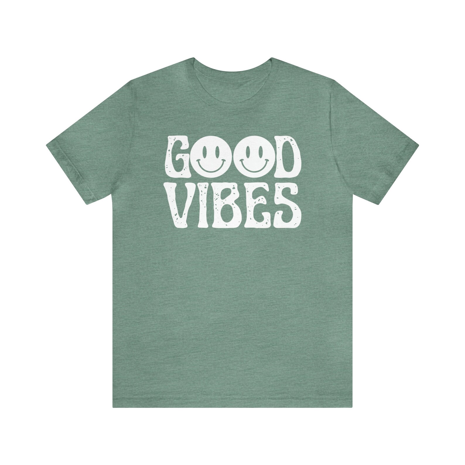 Good Vibes Tee, Retro Tee, Vintage Tee, Motivational Shirt, Good Vibes ...