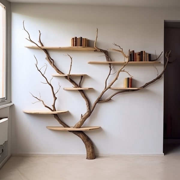 Tree Bookcase - Etsy