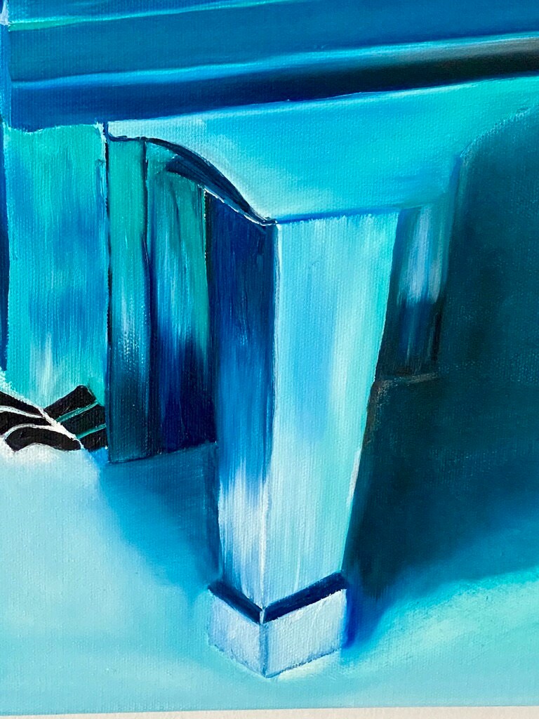 Underwater Piano, Musha Cay. Original Painting - Etsy