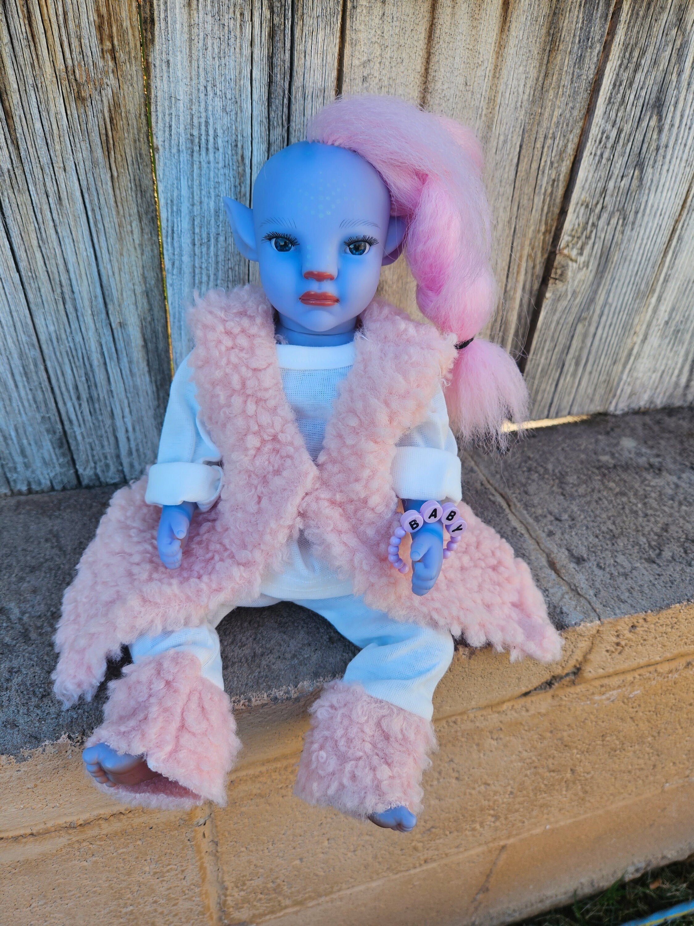Vinyl Avatar Baby Doll - Etsy