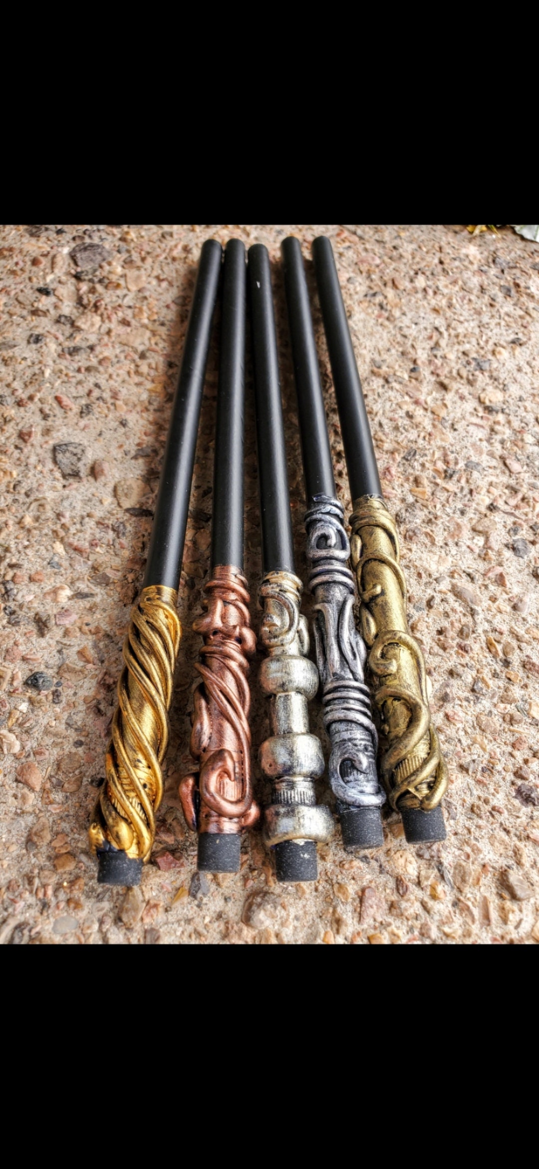Pencil Set Wizard Wands Witch Wands Magic Wands - Etsy