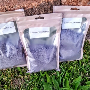 13 OZ Bag Calcium Fluorite Sand - Etsy