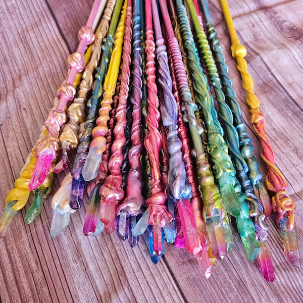 Red Magic Wand - Etsy