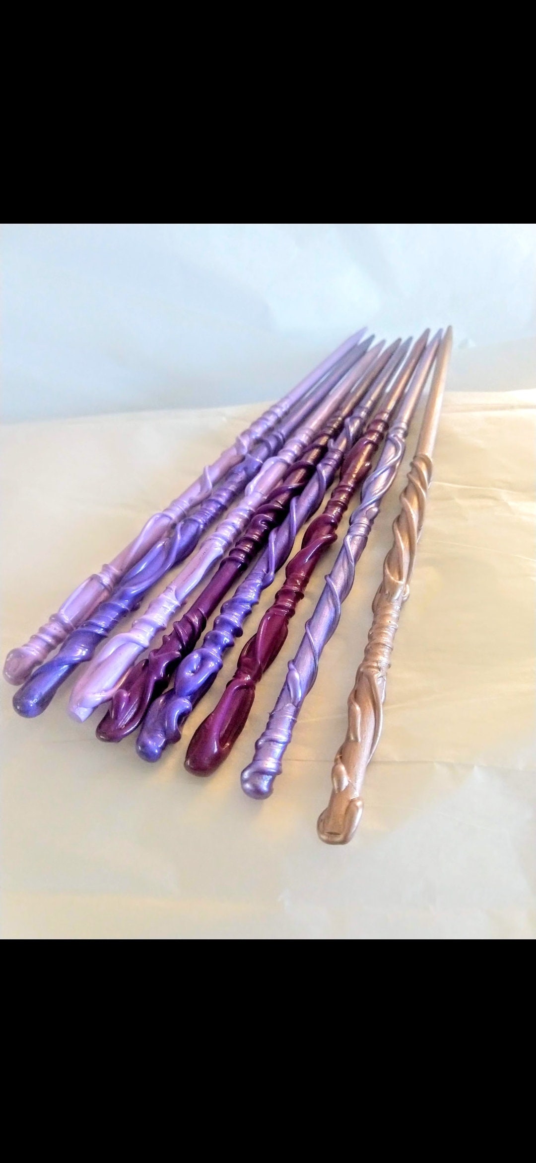Wizard Wands Magic Wands Purple Wands - Etsy