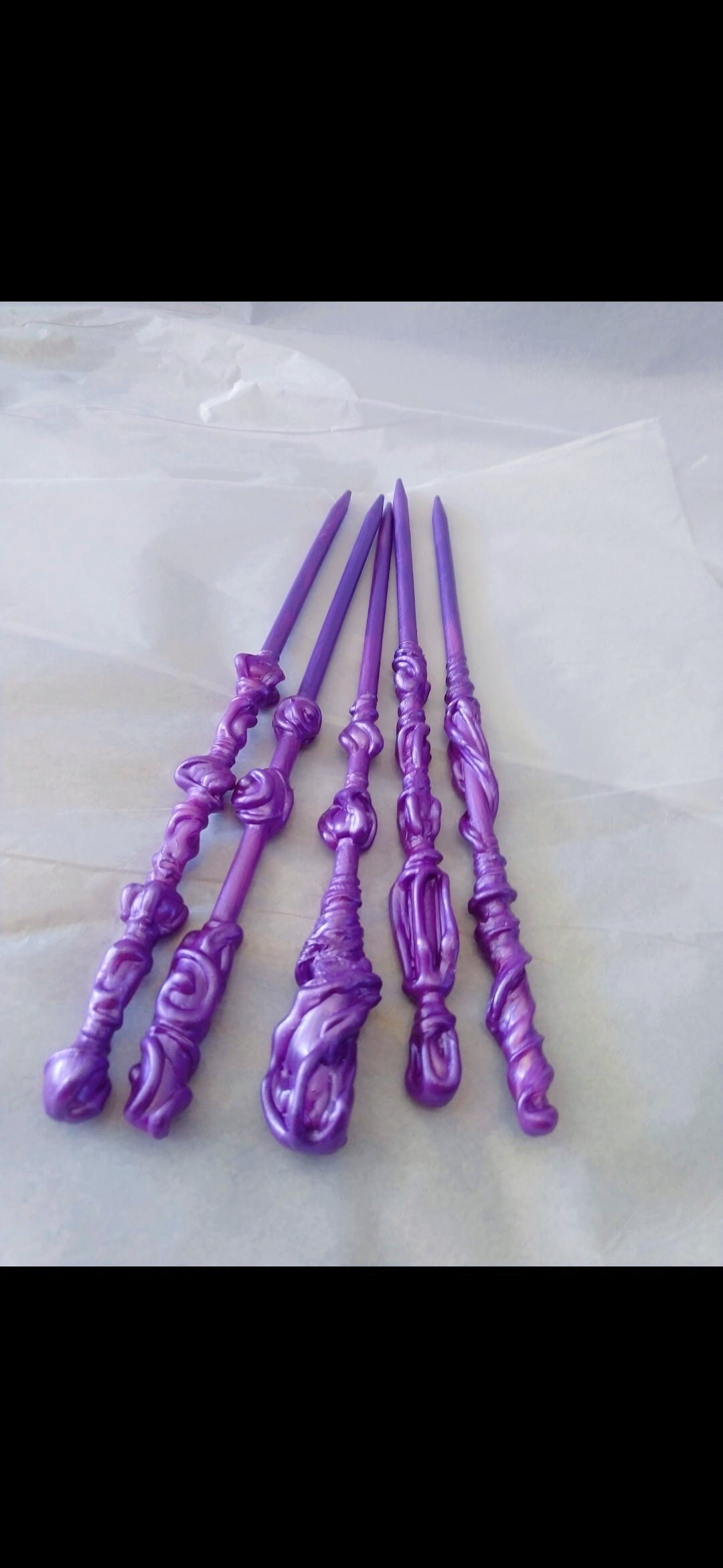 Purple Wizard Wands Magic Wands Fairy Wands - Etsy