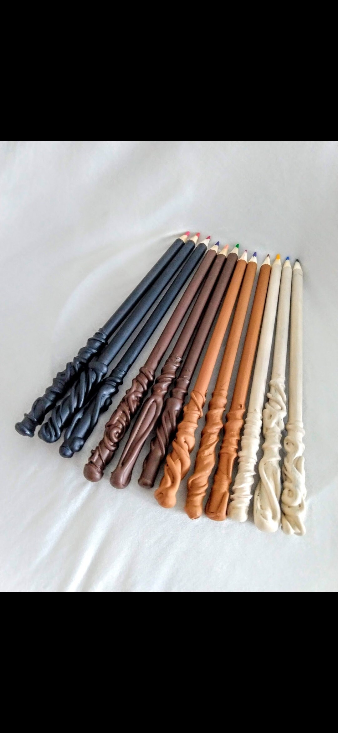 Colored Pencil Set Wizard Wands Witch Wands Magic Wands - Etsy