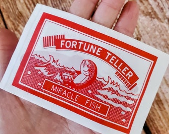 30 50 75 or 100 Retro Fortune Teller Miracle Fish Tropical Beach ...