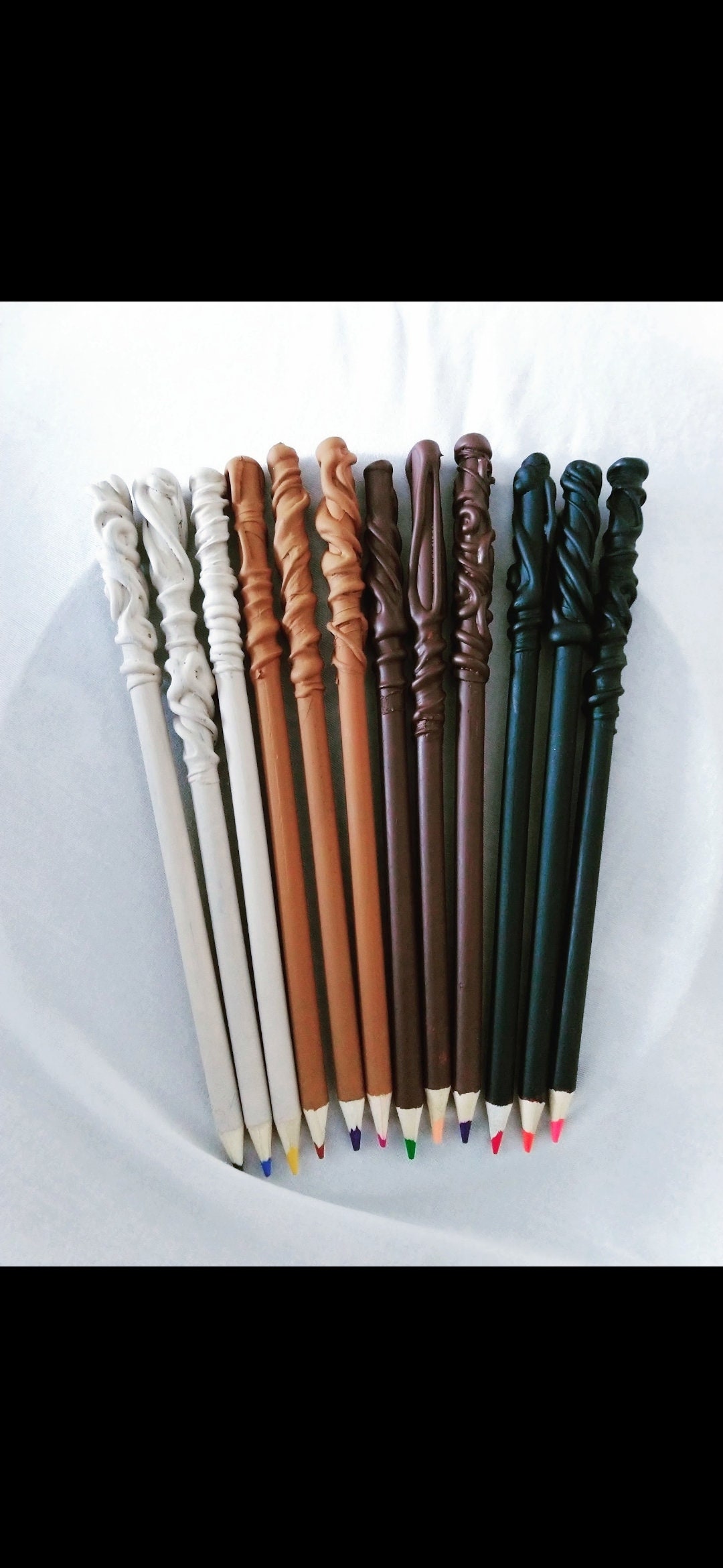 Colored Pencil Set Wizard Wands Witch Wands Magic Wands - Etsy