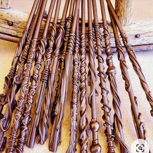Wizard Wands Magic Wands Brown Wands - Etsy