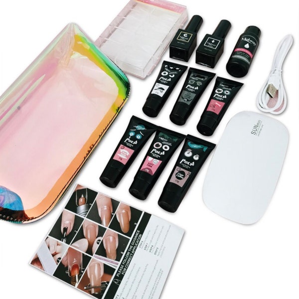 Poly Gel Nail Kit - Etsy