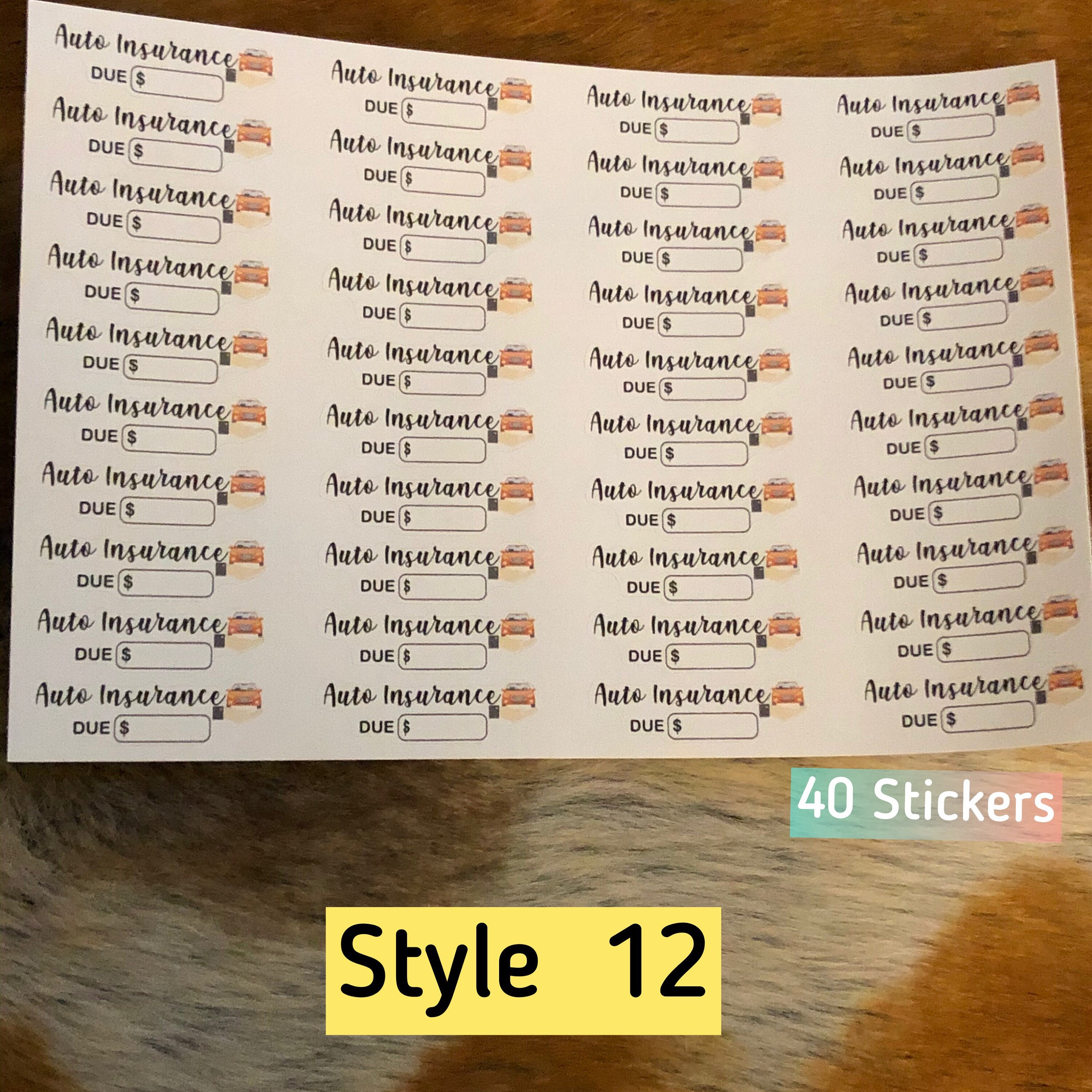 Planner Stickers (for Any Size Planner) - Etsy