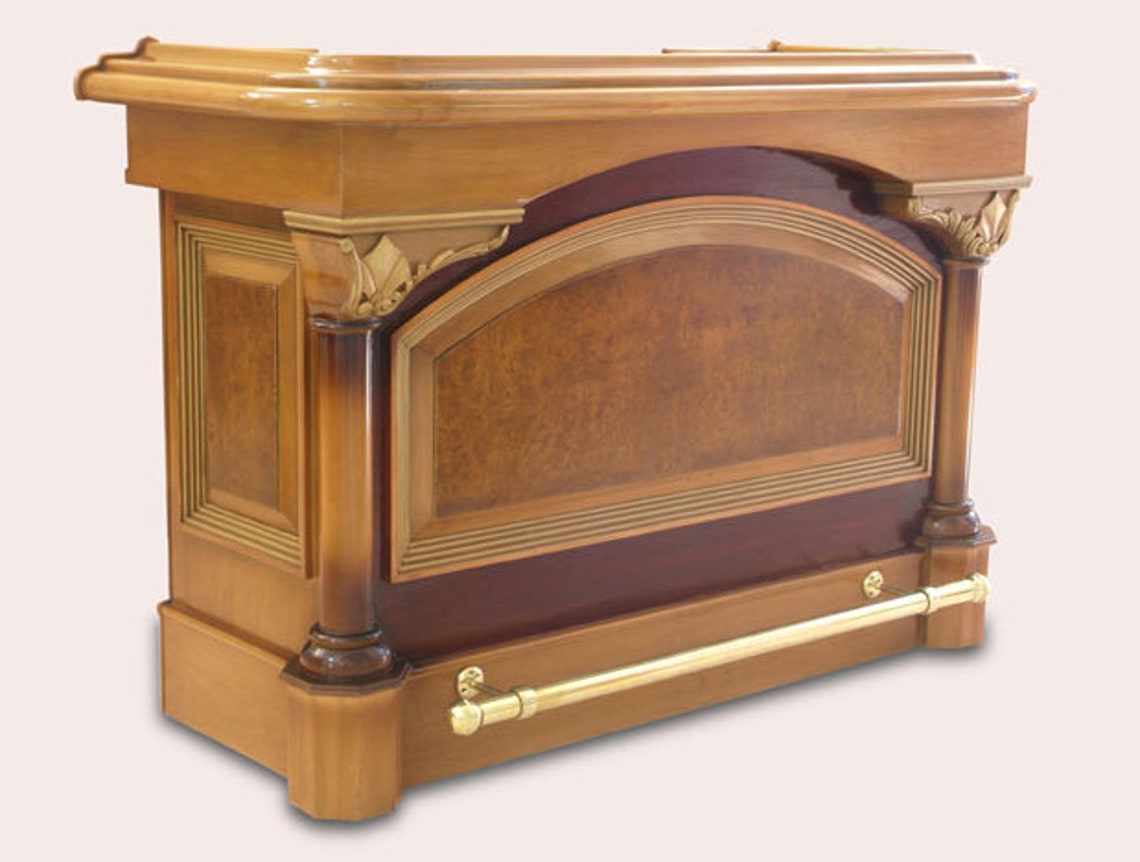 5 Ft Elegant Beechwood Minibar Bar 275MOD - Etsy